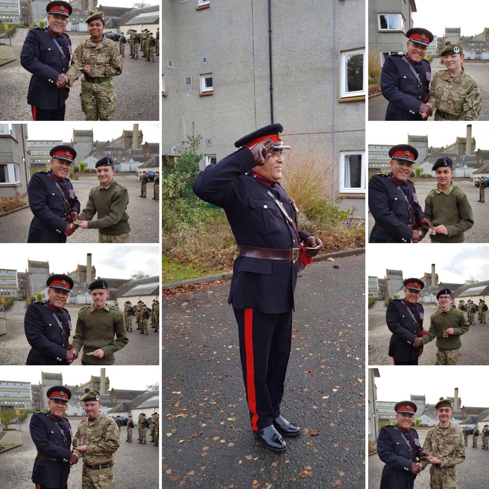 Queen Victoria School CCF Cadets Promoted – Stirling and Falkirk ...